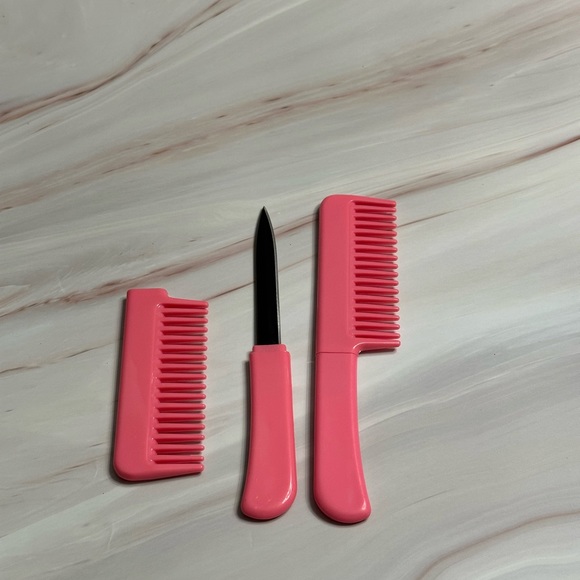 Accessories | Pink Comb Knife | Poshmark